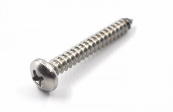 Cross Recessed Stainless Steel Pan Head Machine Screws Self Tapping DIN ...