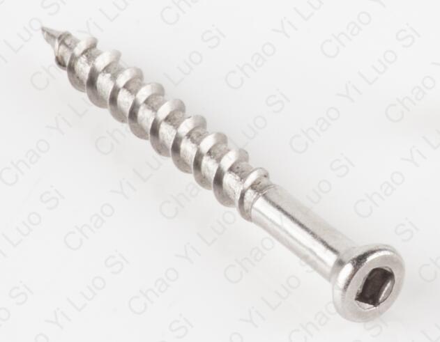 Tamper Proof 1 Inch 3 Inch Stainless Steel Wood Screws 100mm Metric CSK ...